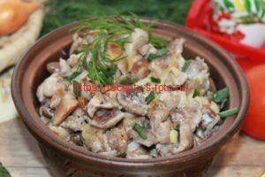 Жареные маслята рецепт приготовления с луком